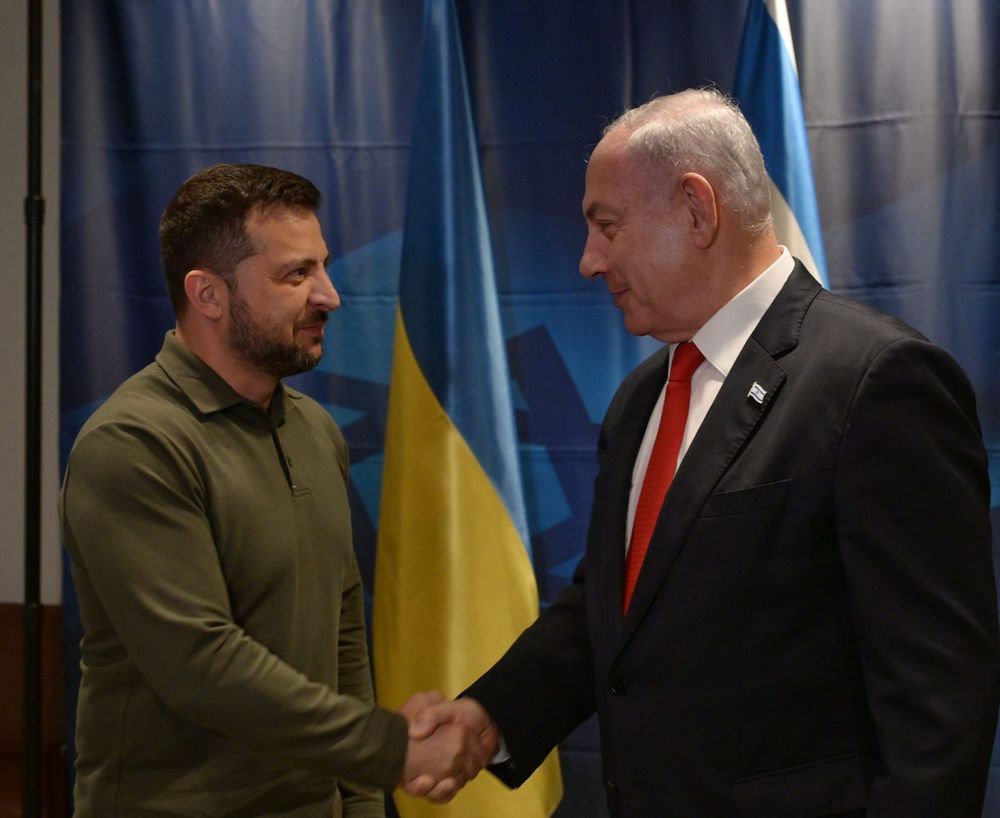 Netanyahu Meets Zelensky On Sidelines Of UNGA - i24NEWS