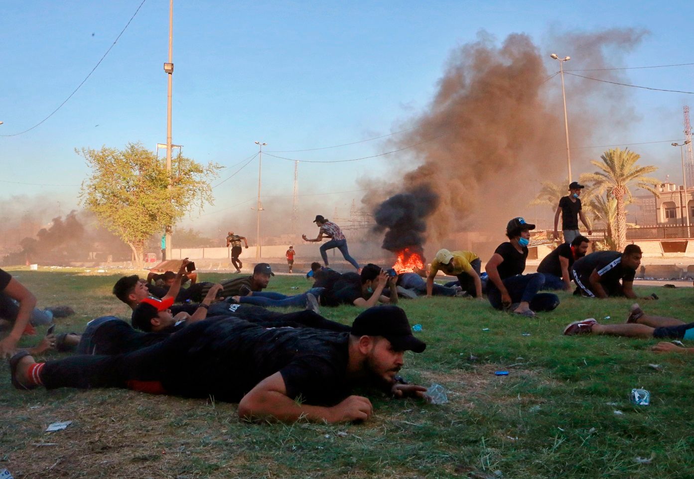 Iraq Forces Fire On Dozens Of Protesters In Baghdad - i24NEWS
