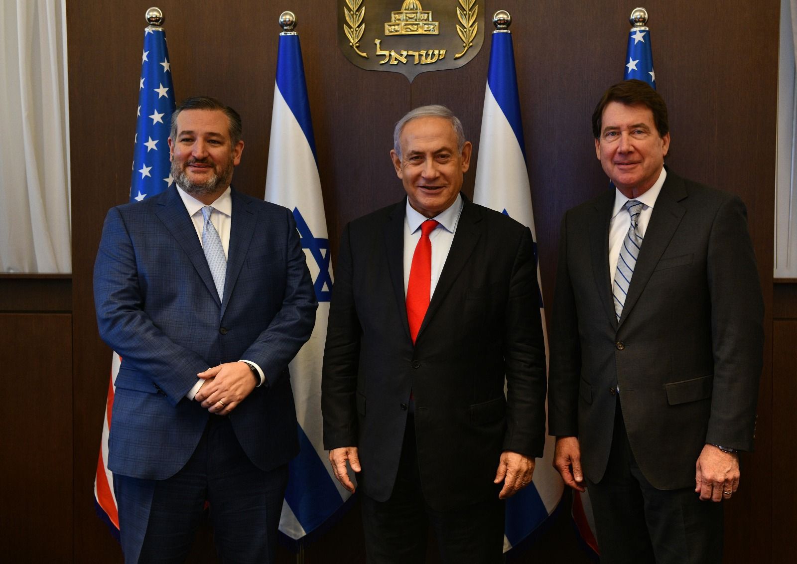 Cruz Says Israel Has 'responsibility To Defend Itself' In Meeting With ...