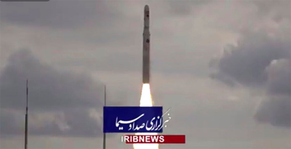 Irans Revolutionary Guards Launch Satellite Carrying Rocket I24news