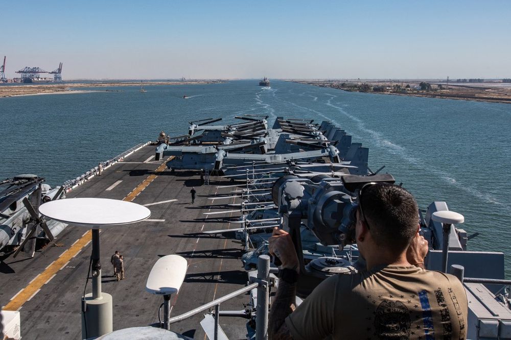 Over 3,000 U.S. Sailors And Marines Arrive In Red Sea Amid Iran ...