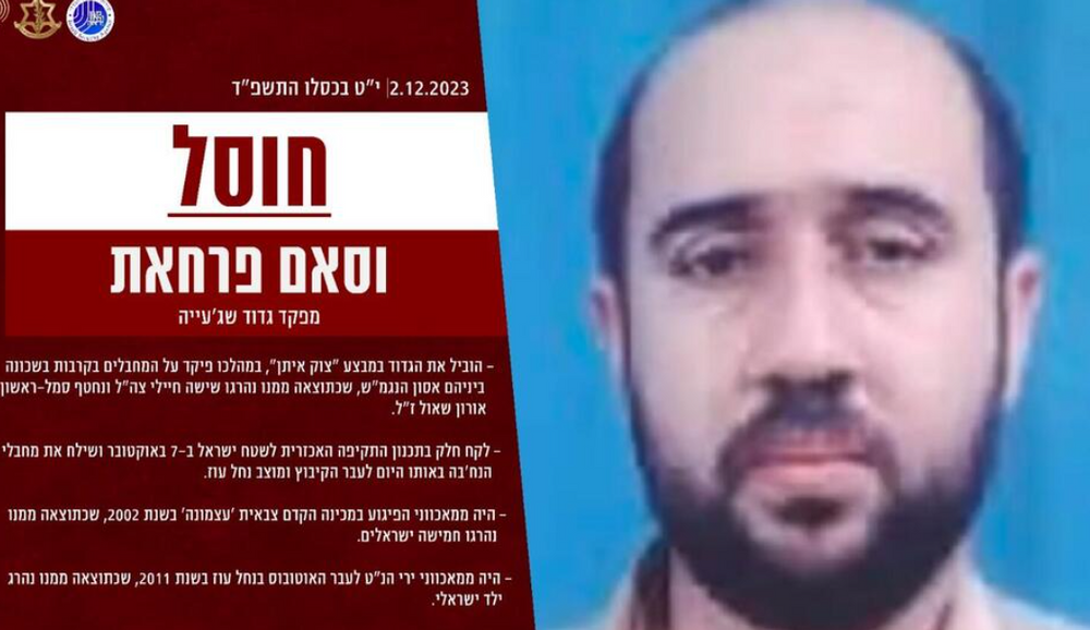 Wissam Farhat, L'un Des Commandants Du Hamas Éliminé Par Tsahal - i24NEWS