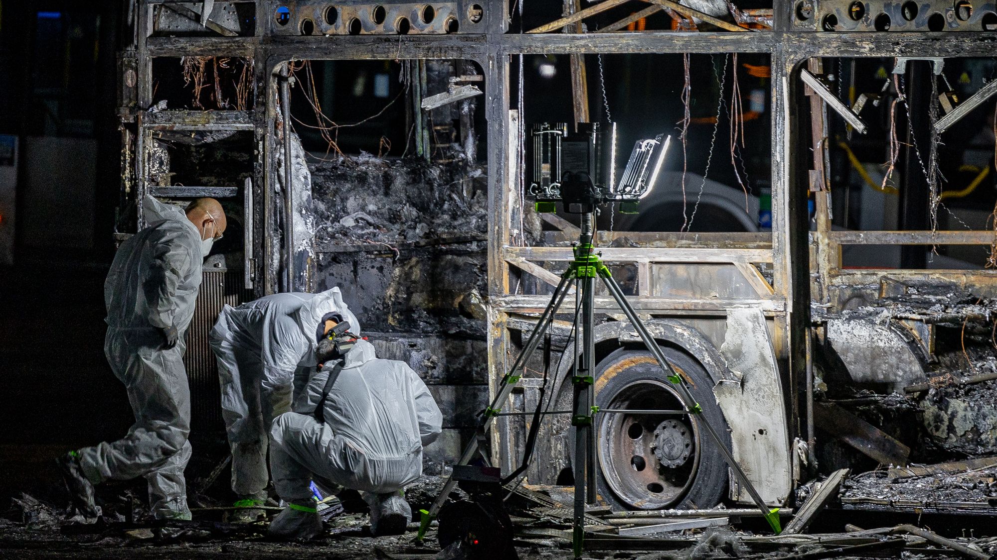 3 Empty Busses Explode In Central Israel In Failed Terrorist Attack - i24NEWS