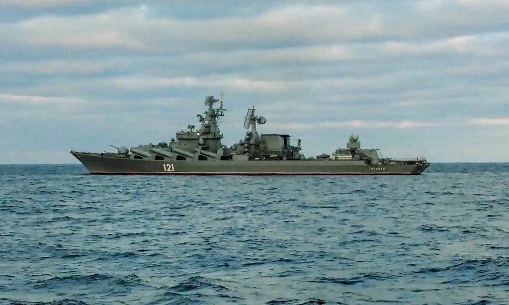 Pictures Reveal Damage Inflicted On Russian Flagship Missile Cruiser ...