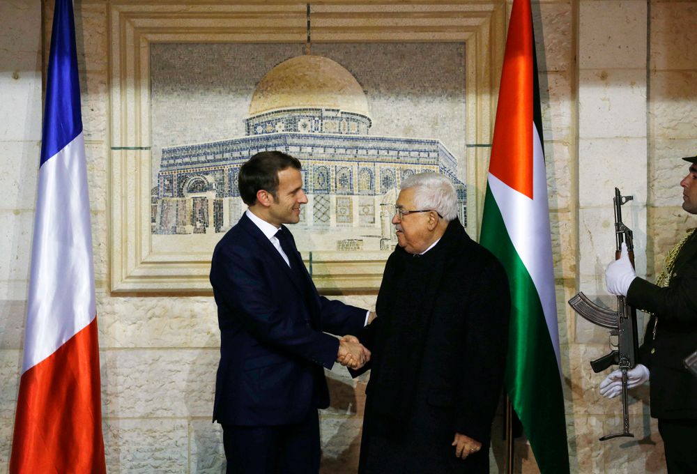 France's Macron Speaks With PA's Abbas Over West Bank Violence - i24NEWS