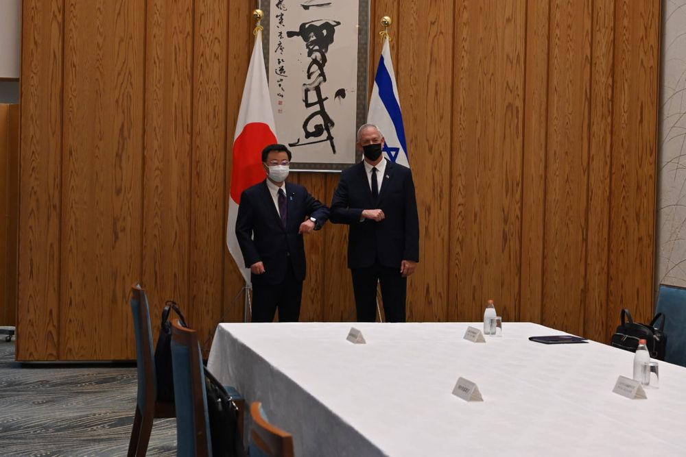 Israel's Gantz Visits Japan, Meets With Officials - i24NEWS