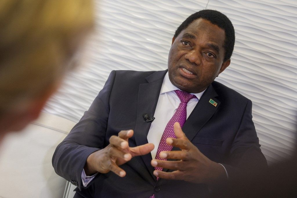 Zambia President To I24NEWS: 'We Want To Have Relations That Will ...