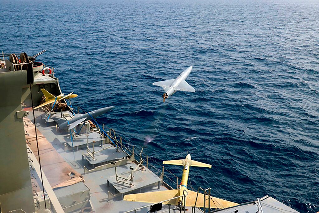 U.S. Navy Confirms Iranian Drone Attacked Israeli Ship On Nov 15 ...