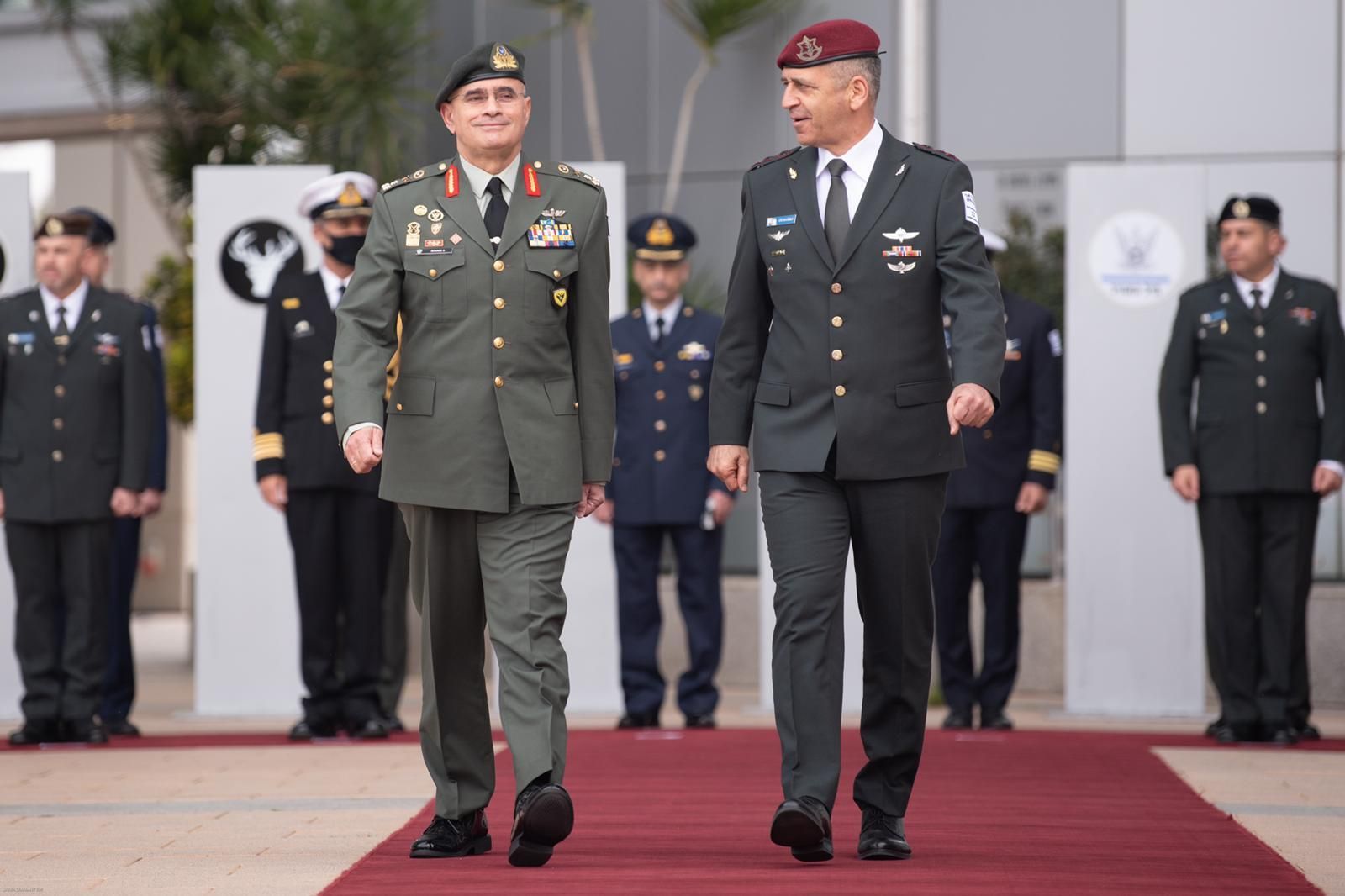 Cypriot Military Chief In Israel For First Official Visit - i24NEWS
