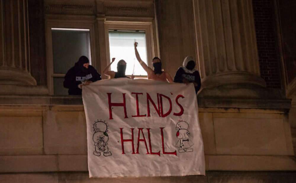Pro-Palestinian Demonstrators Take Over Building In Barnard College ...