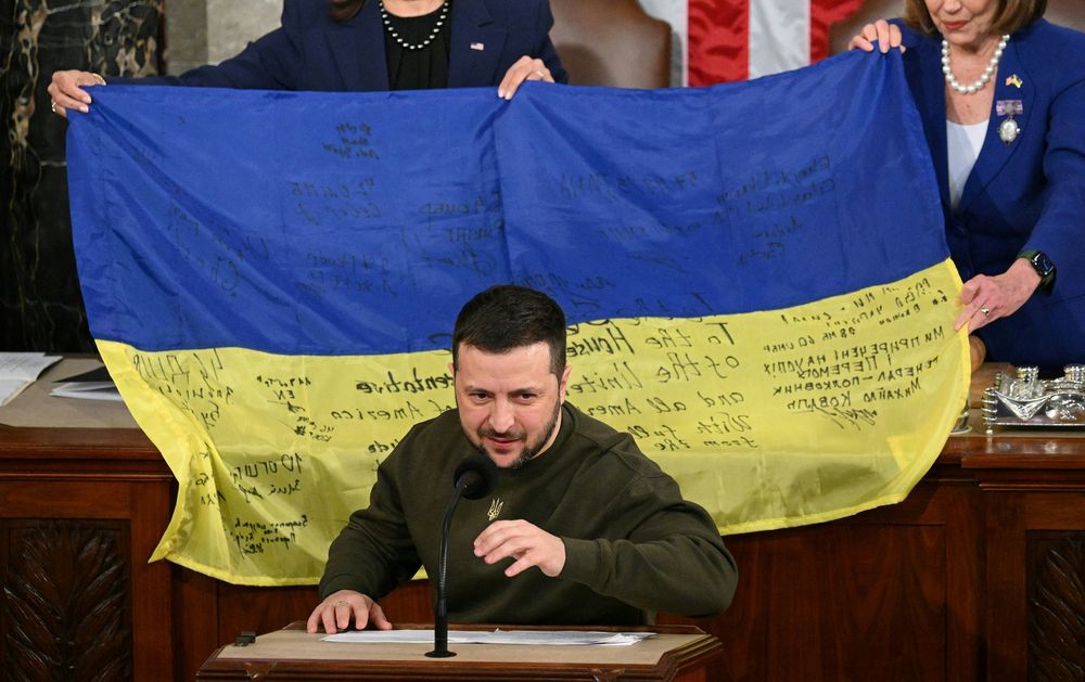 Ukraine's Zelensky Thanks U.S. Congress: 'You Can Speed Up Our Victory ...