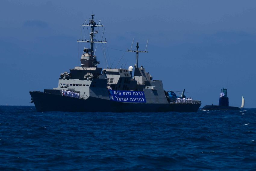 Israel Receives The New Saar 6 Missile Vessel As Tensions With Iran ...